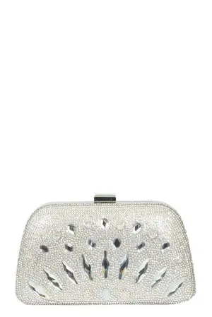 LAUREN LORRAINE Shana Clutch - Silver
