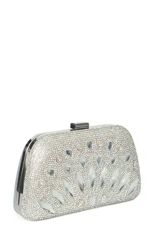 LAUREN LORRAINE Shana Clutch - Silver