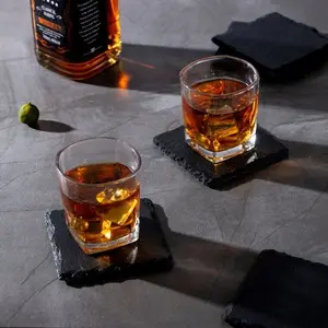 UBER APPLIANCE Slate Stone Drink Coasters