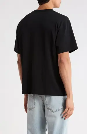 PACSUN Crest Cotton Graphic T-shirt
