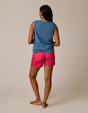 Carve Designs Oahu 4" Relaxed Corduroy Shorts - Watermelon