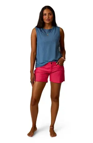 Carve Designs Oahu 4" Corduroy Shorts - Watermelon