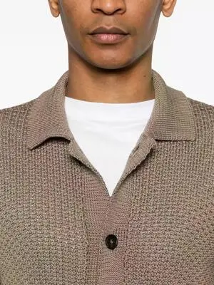 Tagliatore Button Patch Pocket Cardigan - Neutrals