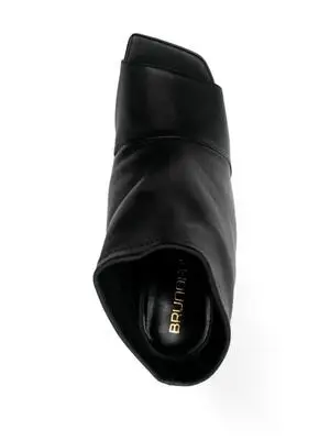 Bruno Frisoni Open-toe Leather Pumps