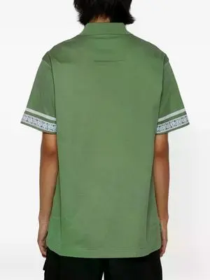 Givenchy Patterned-cuff Polo Shirt