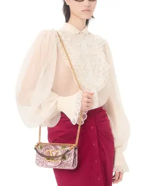 Valentino Garavani Small Vlogo Shoulder Bag - Multi