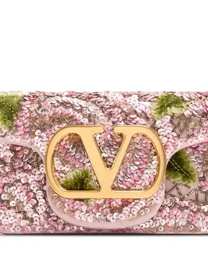 Valentino Garavani Small Vlogo Shoulder Bag - Multi