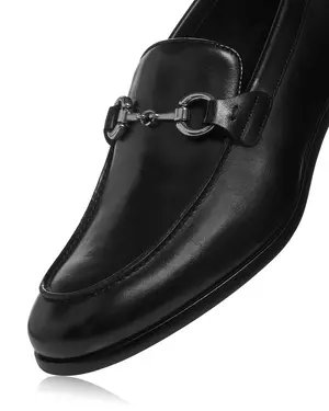 Bloomingdale'S Horsebit Loafer - Black