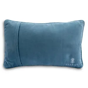 FURBISH Overserved Needlepoint Pillow, 15 X 9