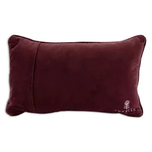 FURBISH Childless Cat Lady Needlepoint Pillow, 15 X 9