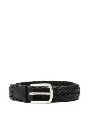 Orciani Braided Leather Belt