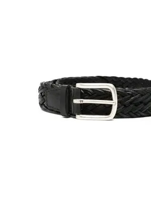 Orciani Braided Leather Belt
