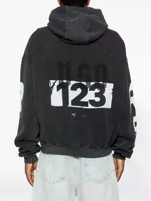 RRR123 Uso Logo-print Hoodie
