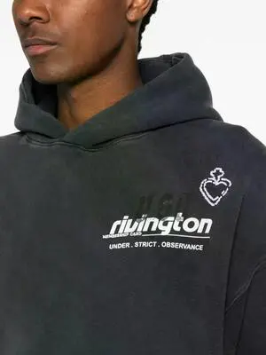 RRR123 Uso Logo-print Hoodie