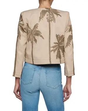 L'Agence Lian Collarless Jacket