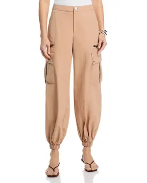 L'Agence Greer Cargo Jogger Pants - Praline