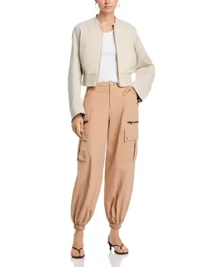 L'Agence Greer Cargo Jogger Pants - Praline