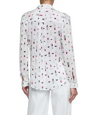 L'Agence Holly Long Sleeve Blouse