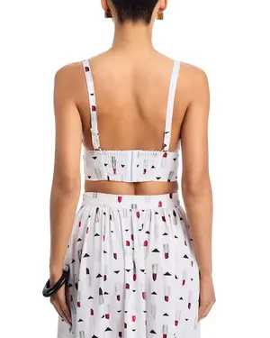 L'Agence Kaori Bralette - Ivory Multi