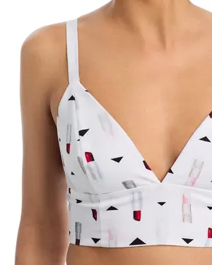 L'Agence Kaori Bralette - Ivory Multi