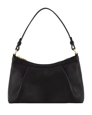 Vince Ava Pebbled Leather Convertible Crossbody Bag - Black