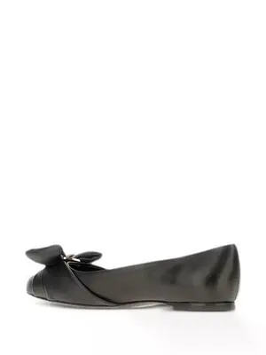 FERRAGAMO Vara Ballet Flats - Black