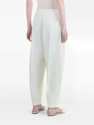 FFORME Yvette Tapered Trousers - White