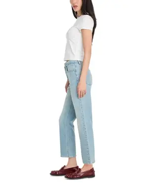 Good American Good Icon High Rise Straight Ankle Jeans - Indigo