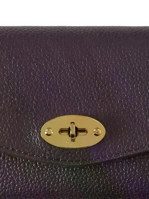 Mulberry Darley Grained Leather Wallet - Purple