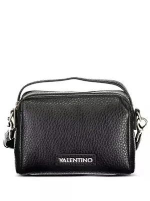 MARIO VALENTINO Pebbled-texture Bag With Logo Patch