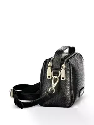 MARIO VALENTINO Pebbled-texture Bag With Logo Patch