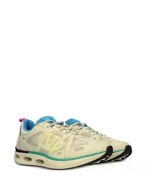 Valentino Garavani Vlogo Signature Mesh Sneakers - Neutrals