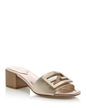 Fendi Metal Sandals For Women