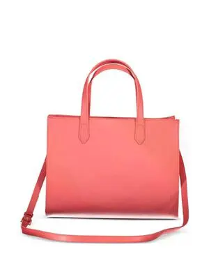 MARIO VALENTINO Tassel-detail Logo-plaque Tote Bag - Pink