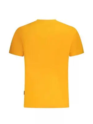 NAPAPIJRI Logo-patch Cotton T-shirt - Yellow