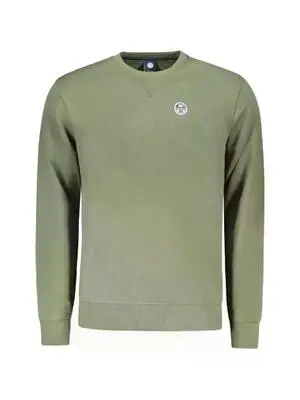 NORTH SAILS Logo-patch Crew-neck Sweatshirt - Green