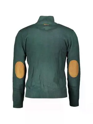 GIAN MARCO VENTURI VINTAGE Vintage Zip-up Elbow-patch Cardigan