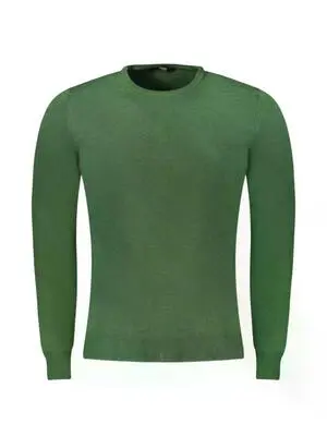 Roberto Cavalli Embroidered-logo Crew-neck Sweater - Green