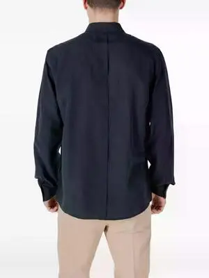 ANTONY MORATO Concealed-fastening Long-sleeve Shirt - Blue