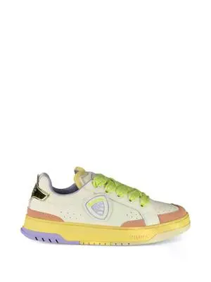 BLAUER. Perforated Sneakers - White