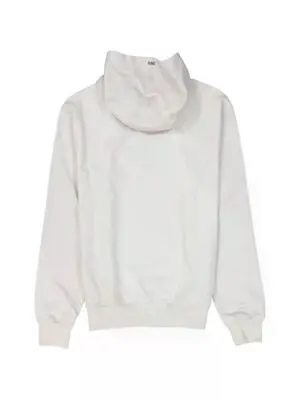 Herno Logo Plaque Hoodie - White