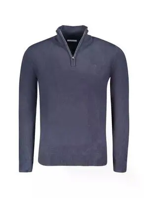 NORTH SAILS Quarter-zip Stand-up Collar Sweater - Blue