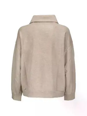 Brunello Cucinelli Monili-trim Jumper - Neutrals