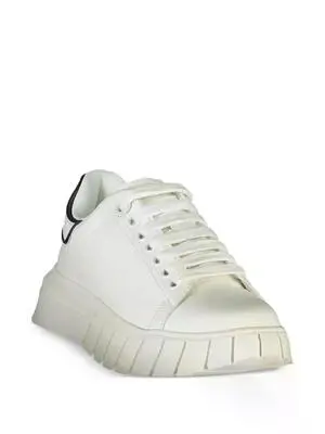 GAELLE PARIS Contrast-trim Chunky-sole Sneakers
