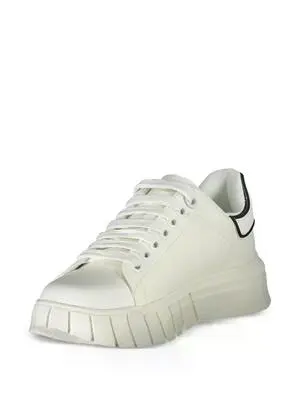 GAELLE PARIS Contrast-trim Chunky-sole Sneakers