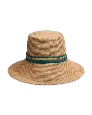 Rag & Bone Jade Raffia Bucket Hat - Tan