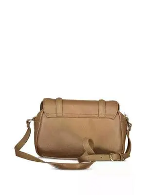 MARIO VALENTINO Pebbled Leather Shoulder Bag