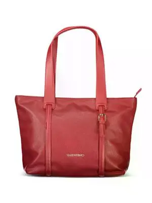 MARIO VALENTINO Pebbled-texture Tote Bag With Logo Lettering