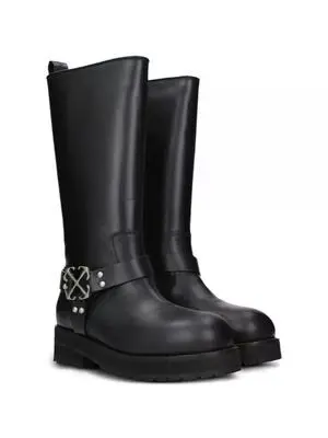 Off-White Off-track Buckle-detail High Boots