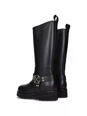 Off-White Off-track Buckle-detail High Boots